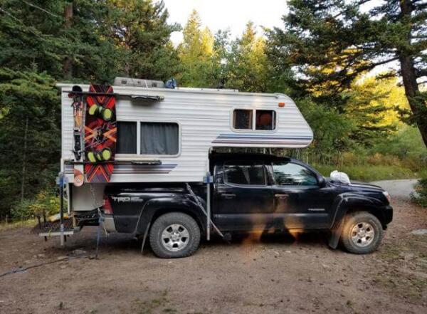 UNDER $50 Frame Mounted Truck Camper Tie Downs ~ AOWANDERS