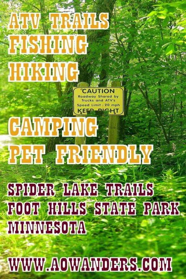 Spider Lake Trails ~ ATV Trails, Secret Fishing Hole & Free Campsites ...