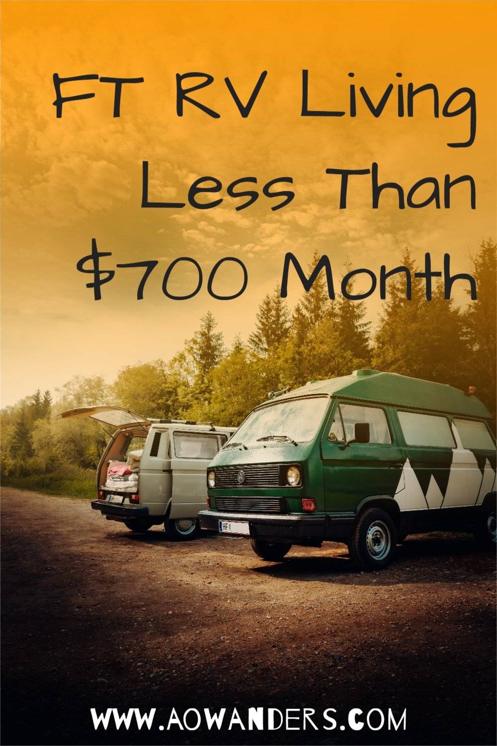 How To Live Full Time In Your RV For Less Than $700 A Month ...